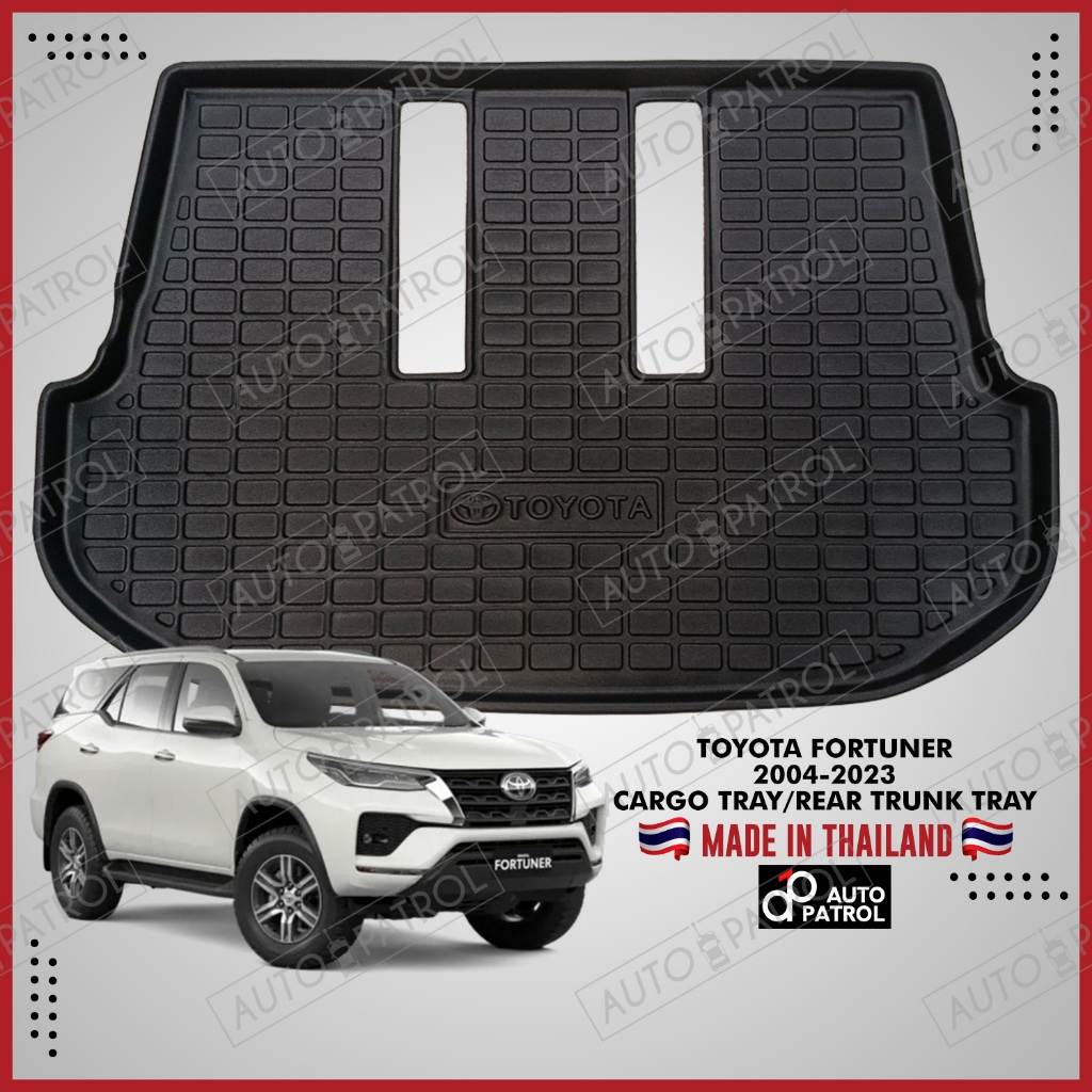 TOYOTA Fortuner 2004-2023 Trunk Mat Cargo Tray v1 | Shopee Malaysia