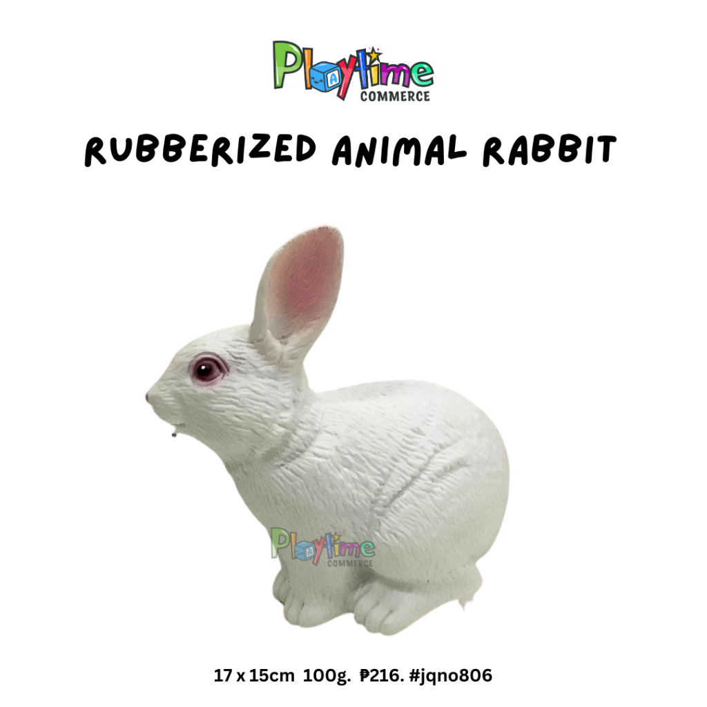 Rubberized Rabbit Bunny Farm Animal Dolphin High Quality Baby Kids Toys ...