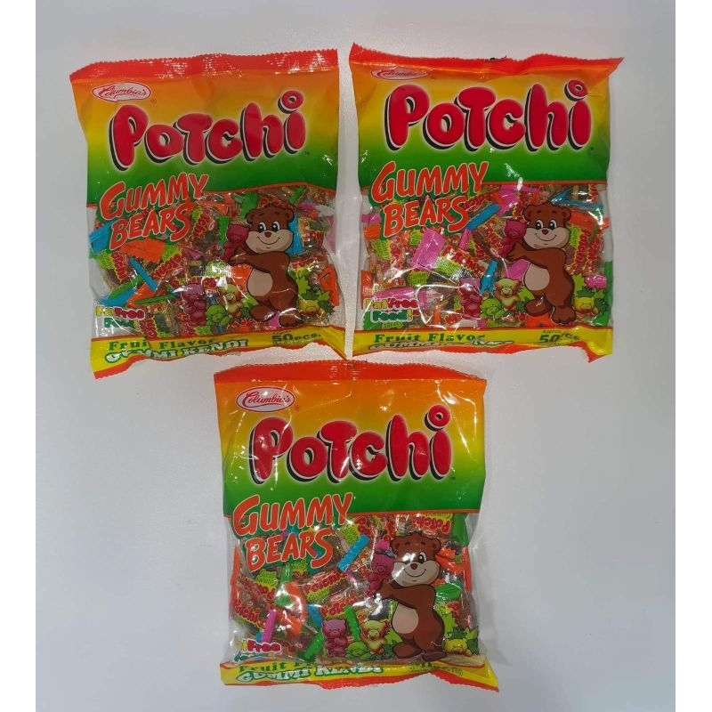 Columbia's Potchi Gummy Bears (3 packs) | Shopee Malaysia