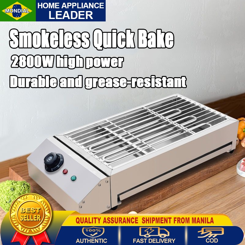 Electric Griller For Barbeque home indoor smokeless commercial grill ...