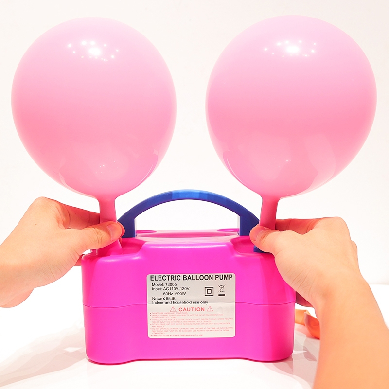 Portable Dual Nozzle Super Powerful Electric Balloon Inflatable Balloon ...
