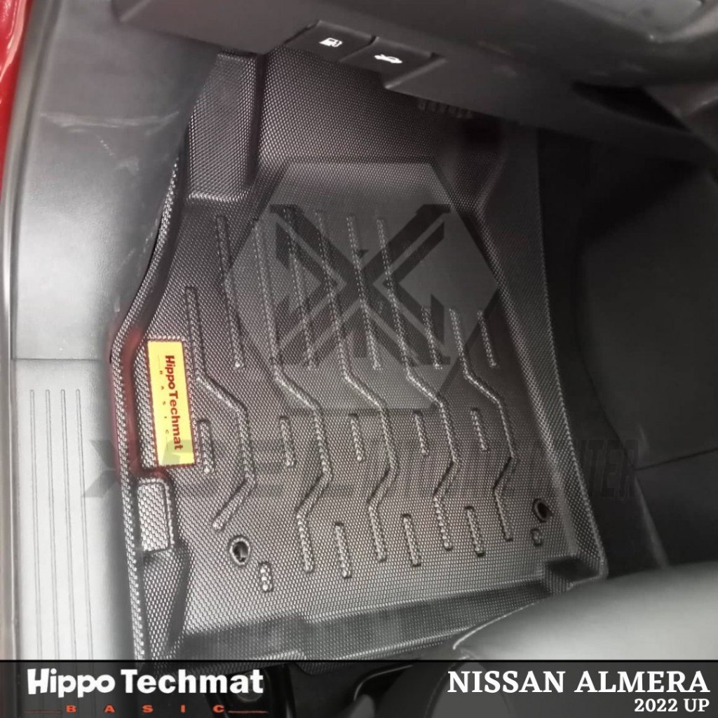 NISSAN ALMERA 2022-2025 HIPPO TECHMAT BASIC DEEP DISH MATS V2 | Shopee ...