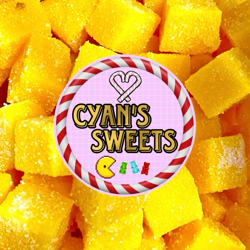 MANGO CUBES GUMMY PER POUCH (ENCHILADO AVAILABLE) (300g/500g/1kg ...