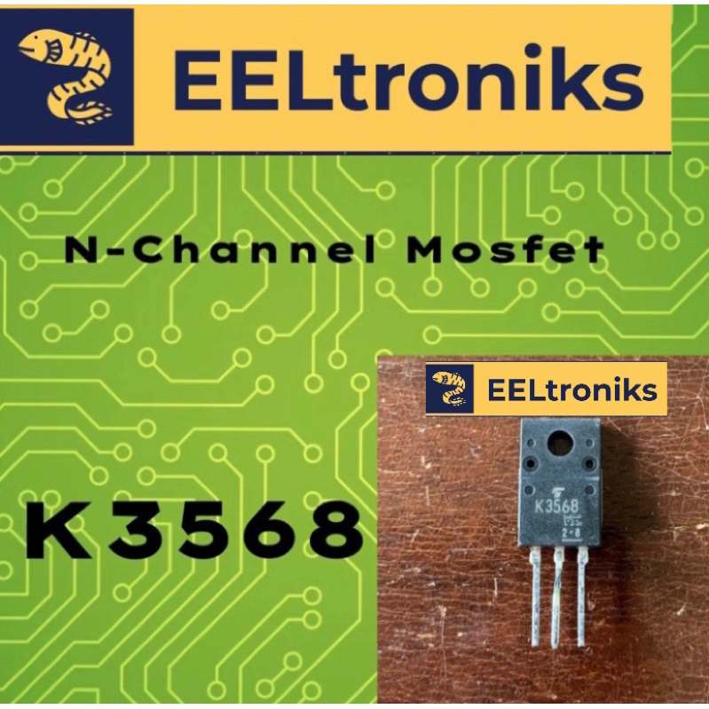 TRANSISTOR K3568 / 2SK3568 N-CHANNEL MOSFET( FAIRCHILD) | Shopee Malaysia
