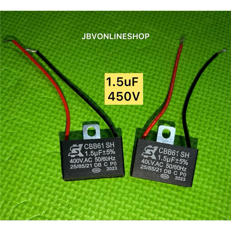 Electric fan capacitor 1.5uF/2uF 400v | Shopee Malaysia