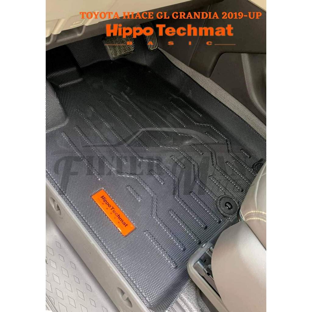 TOYOTA HI-ACE GL GRANDIA 2019-2025 NEW MODEL Hippo Techmat Basic Full Set | Shopee Malaysia