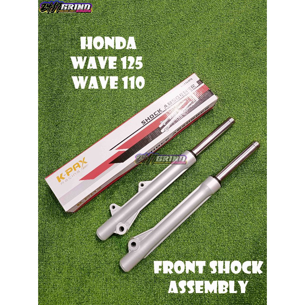 K-PAX FRONT SHOCK ASSEMBLY HONDA WAVE 125 / WAVE 100 HEAVY DUTY MADE IN ...