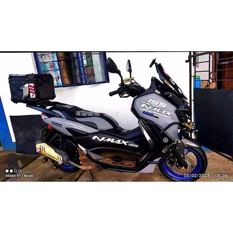 Nmax V1 V2 leather Sports seat cover | Shopee Malaysia