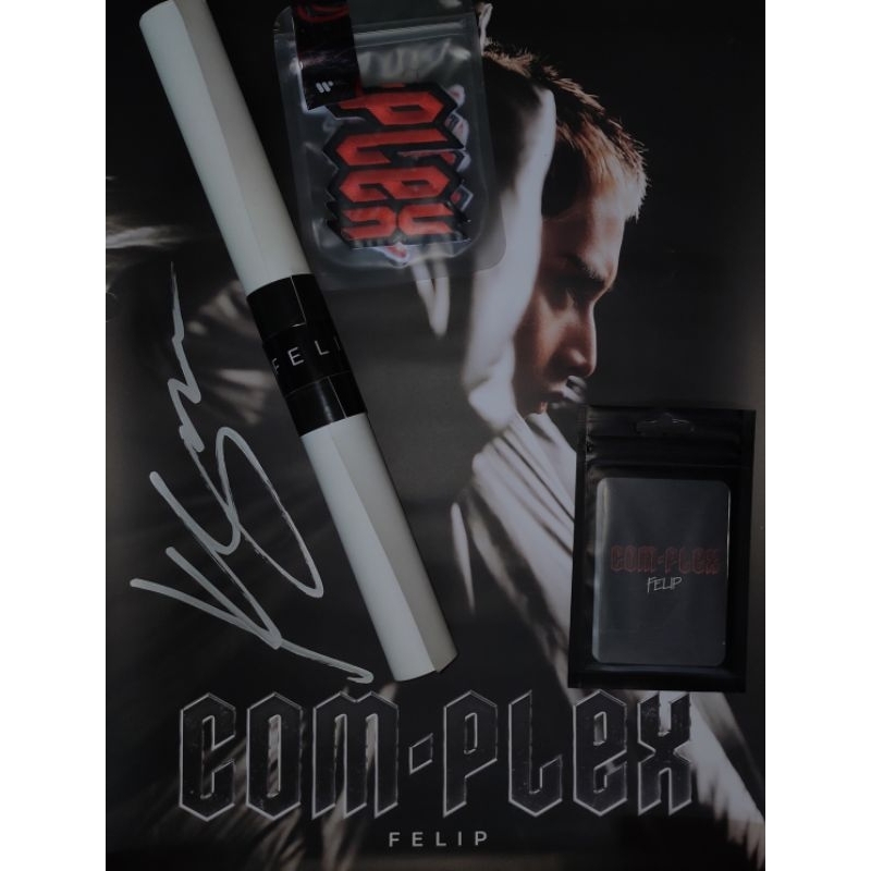 SB19 OFFICIAL MERCH FELIP COMPLEX SIGNED POSTER COMPLEX PATCH SET ...
