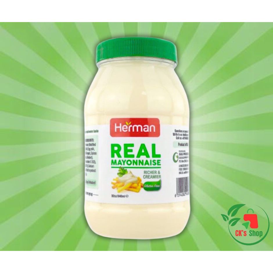 Herman Real Mayonnaise 946 mL | Shopee Malaysia