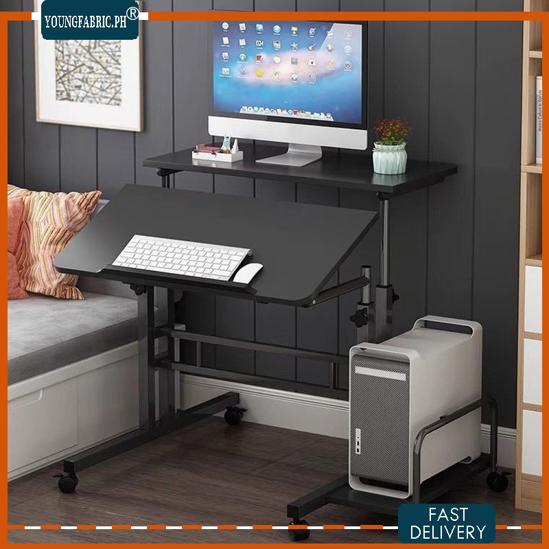 Study Table Adjustable Height Work Desk Standing Office Desk Study ...