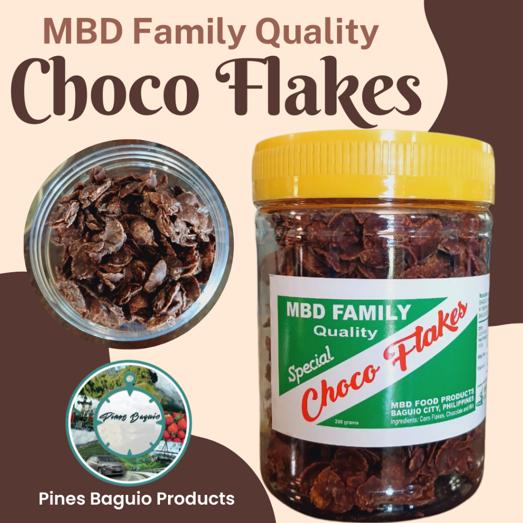 Baguio Special Choco Flakes - MBD Family Quality | Shopee Malaysia