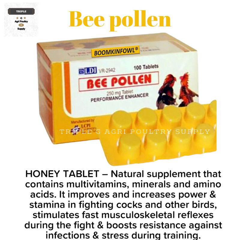 Bee Pollen 1box(100 tablets) | Shopee Malaysia