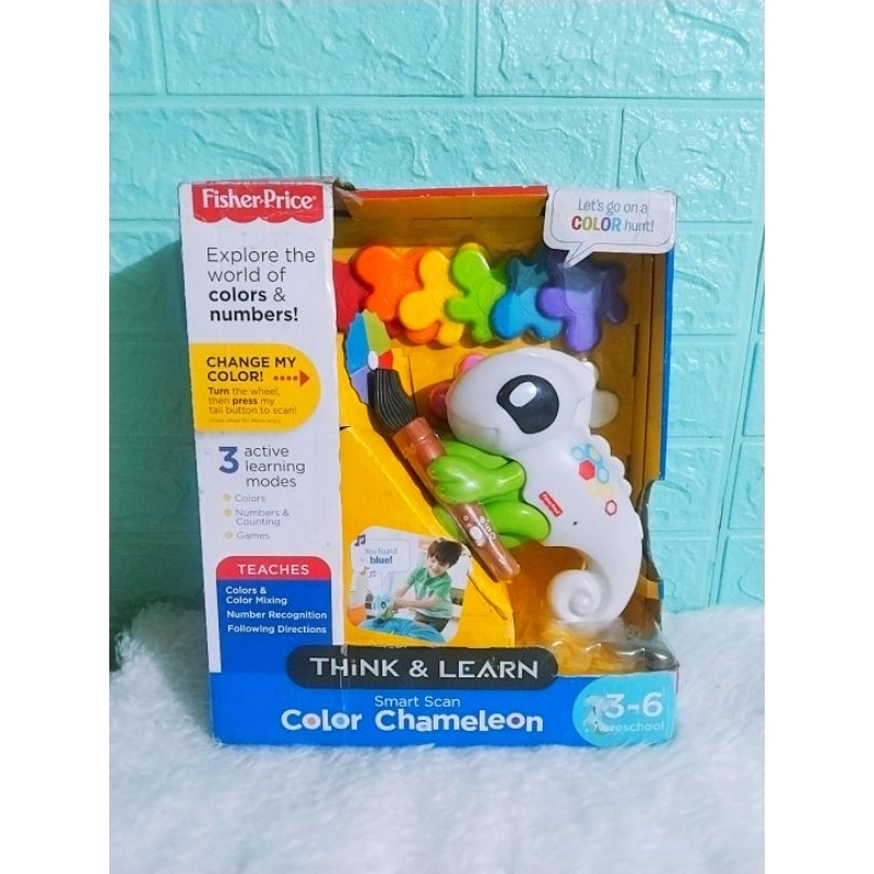 Fisher-Price Think & Learn Smart Scan Color Chameleon | Shopee Malaysia