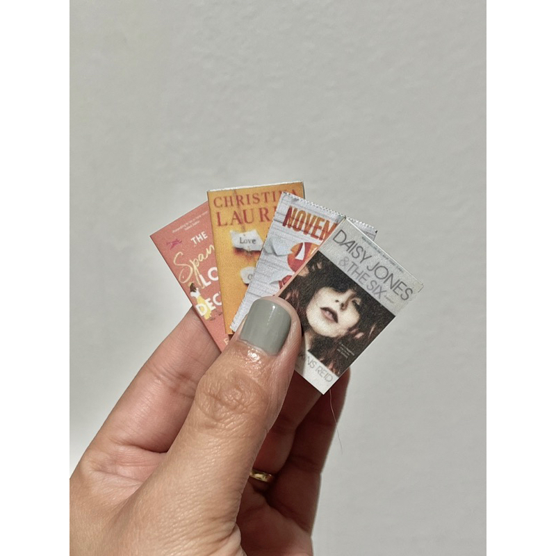 Miniature Books 2x3.4cm (Laminated) | Shopee Malaysia