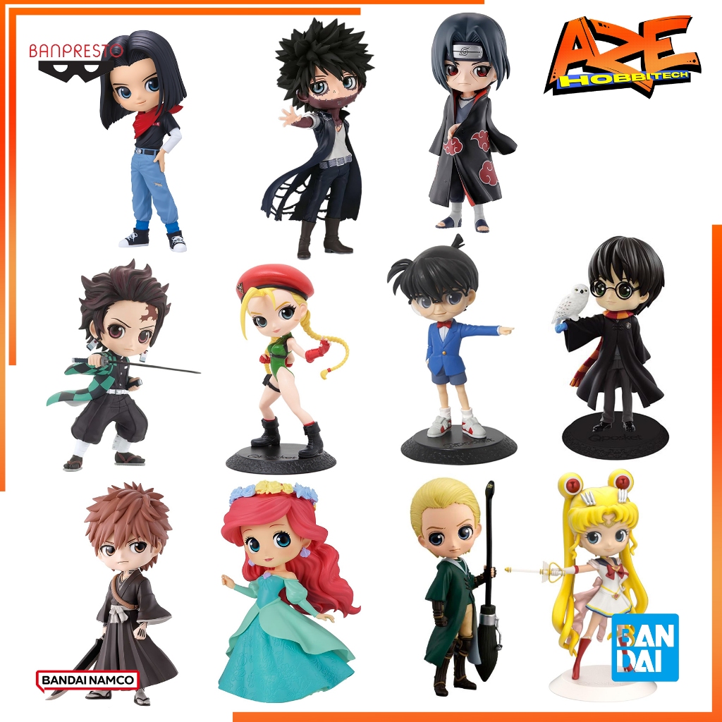 Banprestro QPOSKET Tanjiro Ichigo Dabi Itachi Conan Android 17 Draco ...