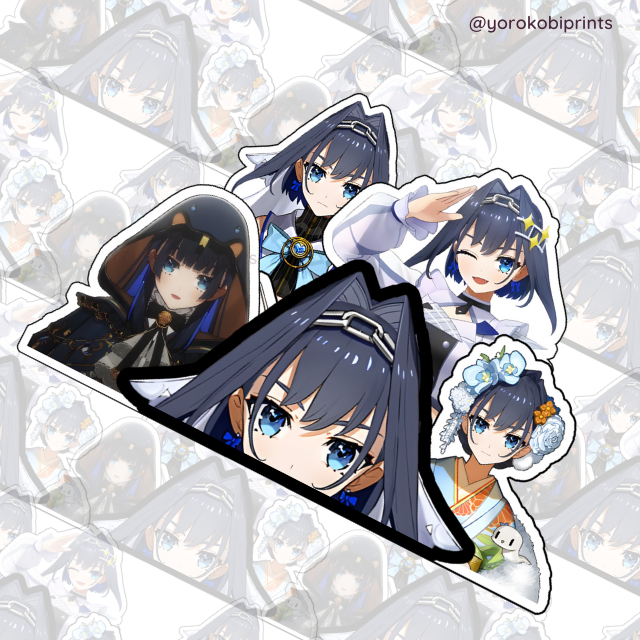 Ouro Kronii - Hololive EN Council - Peeker, Kronies, Logo - Waterproof ...