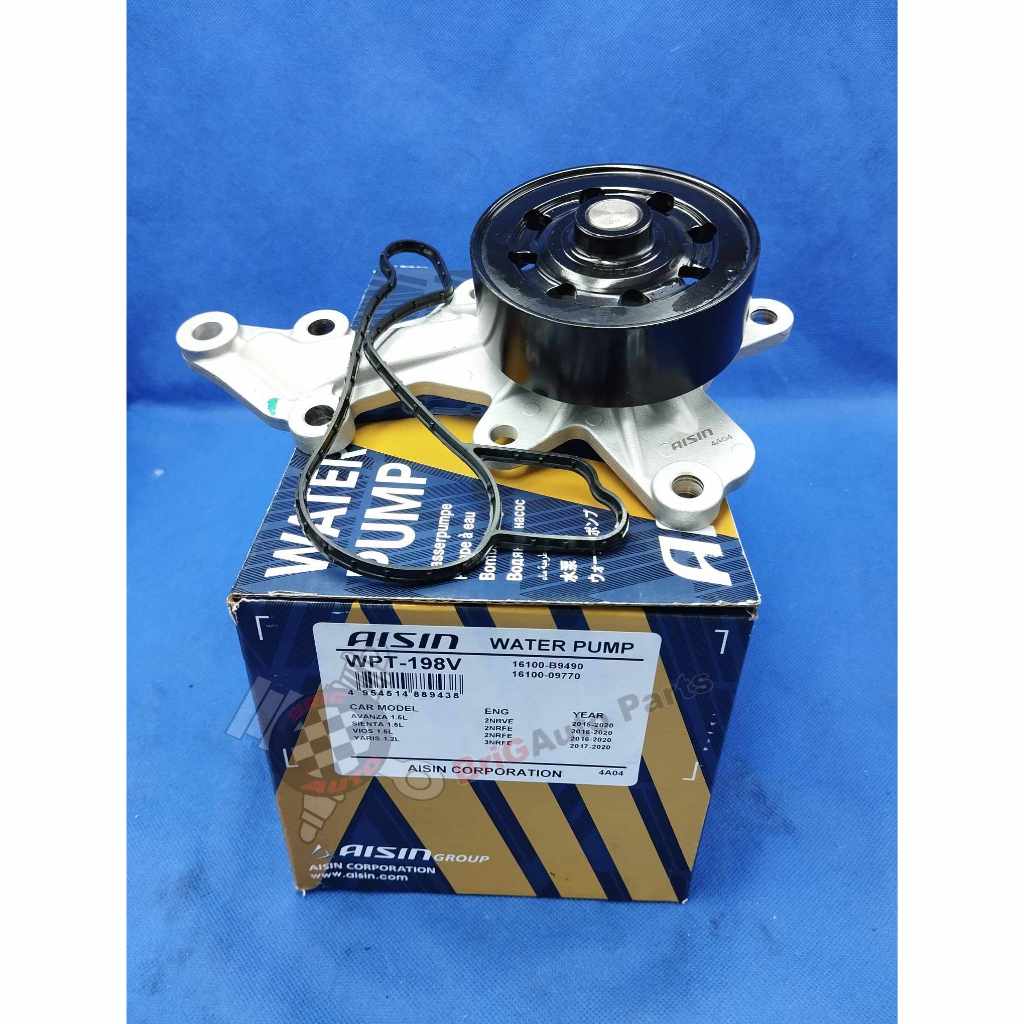 Toyota Vios 2016-2023, Avanza 2016-2023 Dual VVTI 1NR,2NR Water pump ...