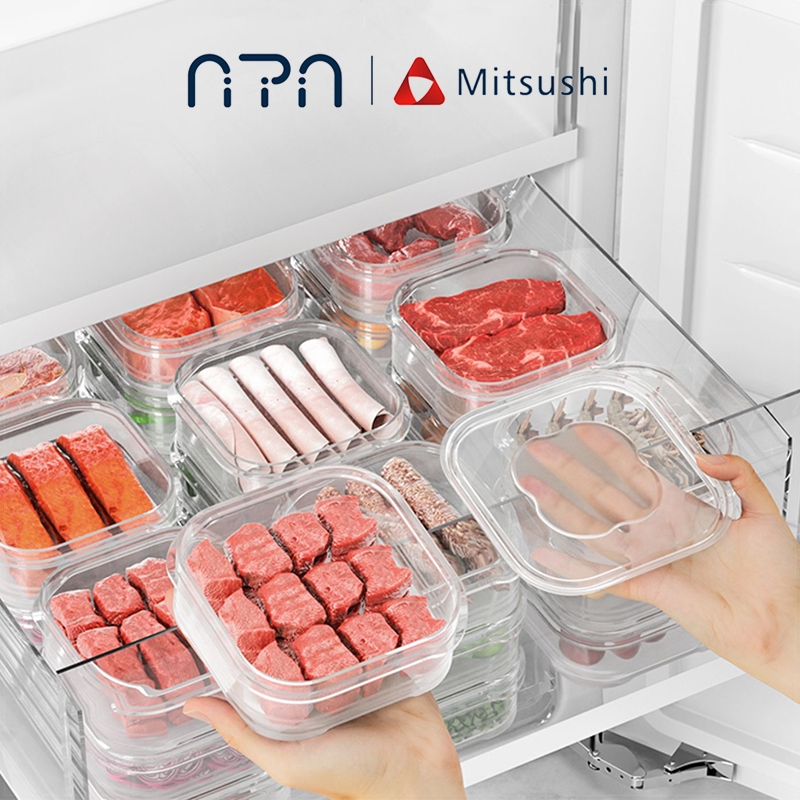 Nipiin Refrigerator Freezer Fresh Food Container Plastic Vegetable ...