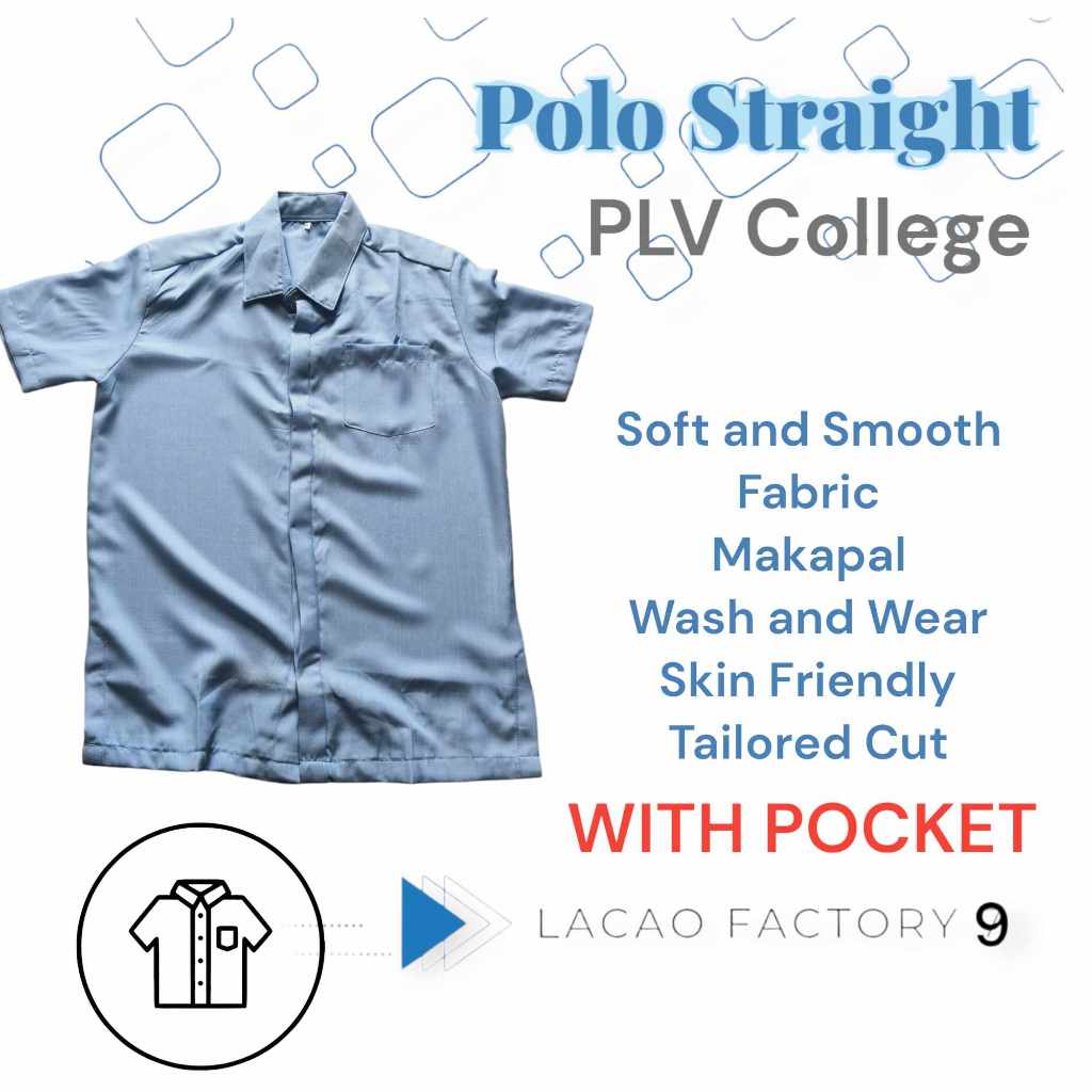 Lf9 Best Uniform Polo Barong Straight PLV for Adult Back to School ...