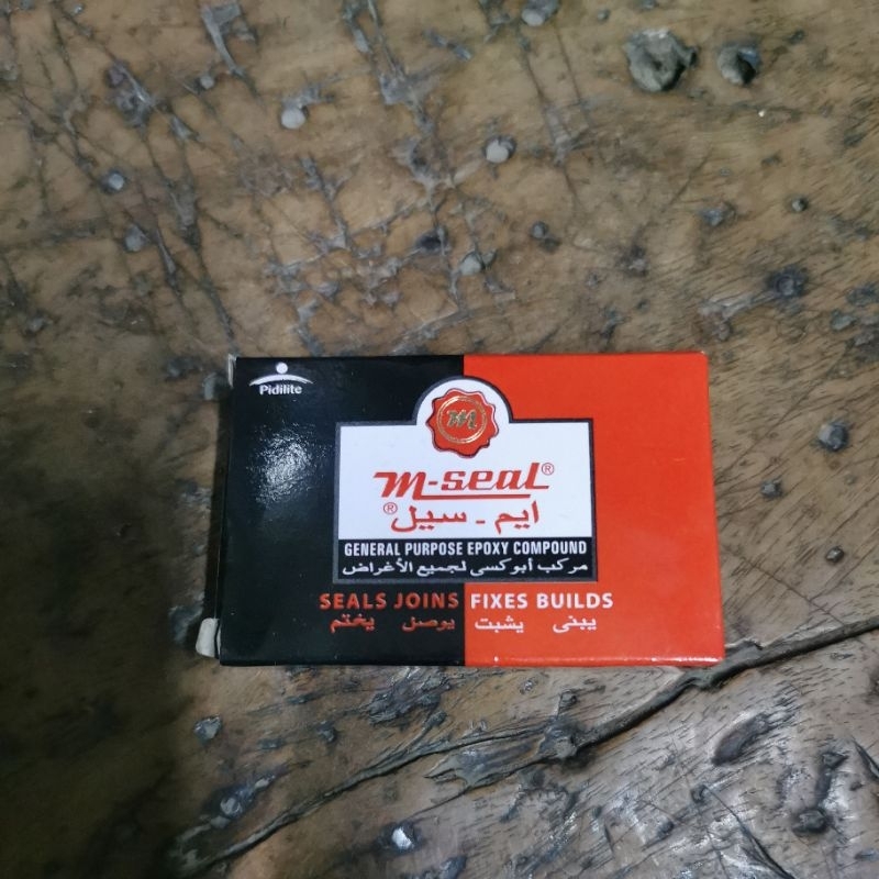 MSEAL M-seal M Seal All purpose epoxy 50g adhesive pandikit | Shopee ...