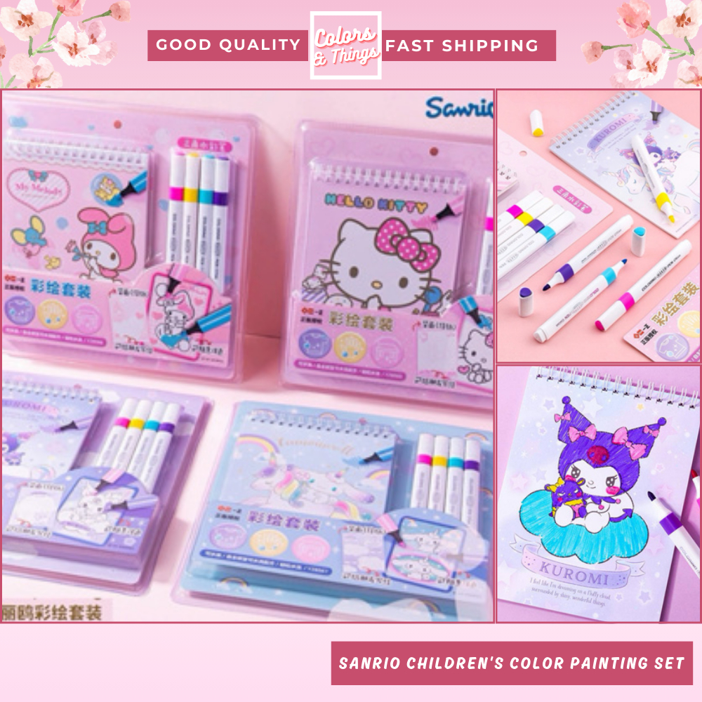 Colorsandthings Sanrio Color Painting Set Creative Handmade Educational ...