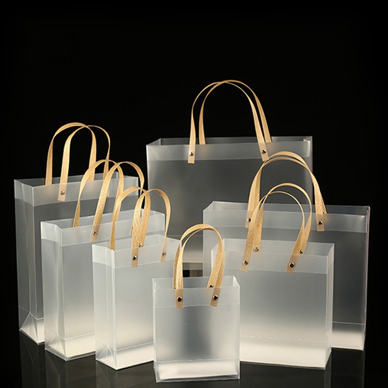 Transparent Pvc Bag Waterproof Plastic Bag Transparent Handbag Gift ...