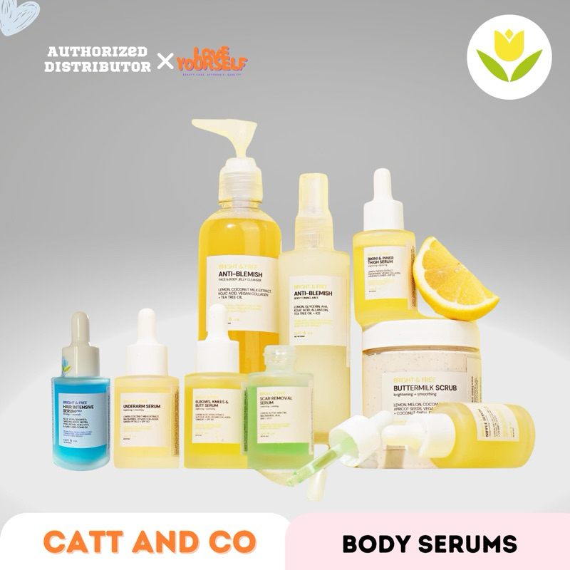 Catt and Co Underarm Serum Bikini Serum Elbows and Butt Serum Scar ...