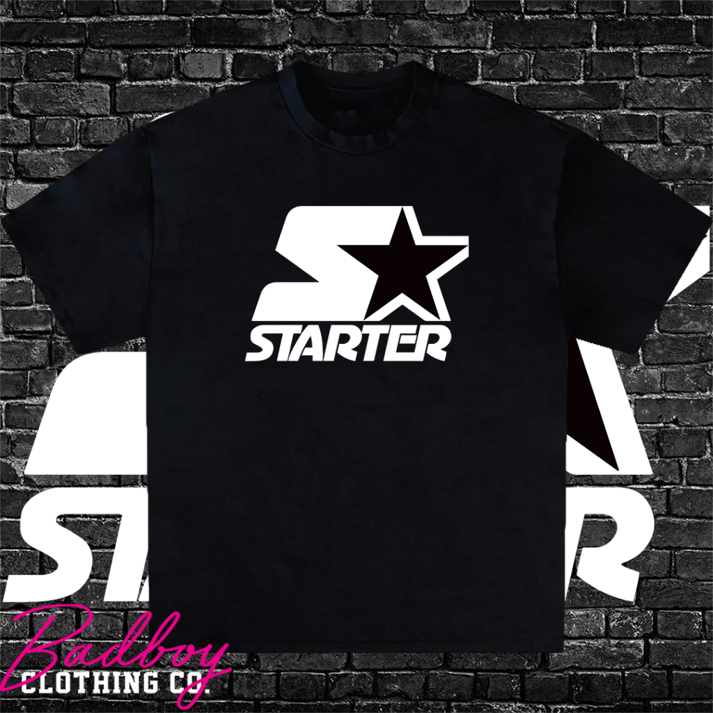 Starter iconic Logo Streetwear Graphic Shirt DTF Front Print (Unisex ...