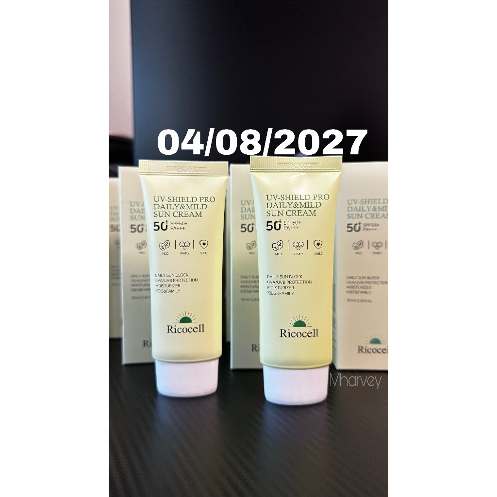 RICOCELL UV-Shield Pro Daily&Mild Sun Cream SPF50+ PA+++ (For Kids ...