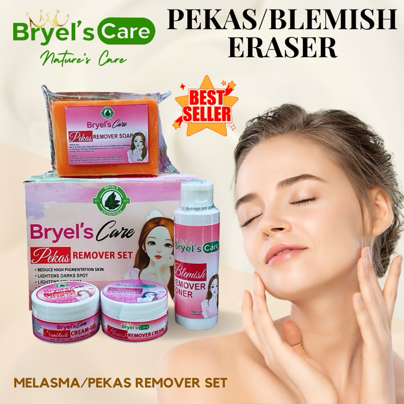 4 in 1 Set BRYEL'S CARE PEKAS REMOVER/MELASMA REMOVER SET(SOAP, TONER, CREAM) | Shopee Malaysia