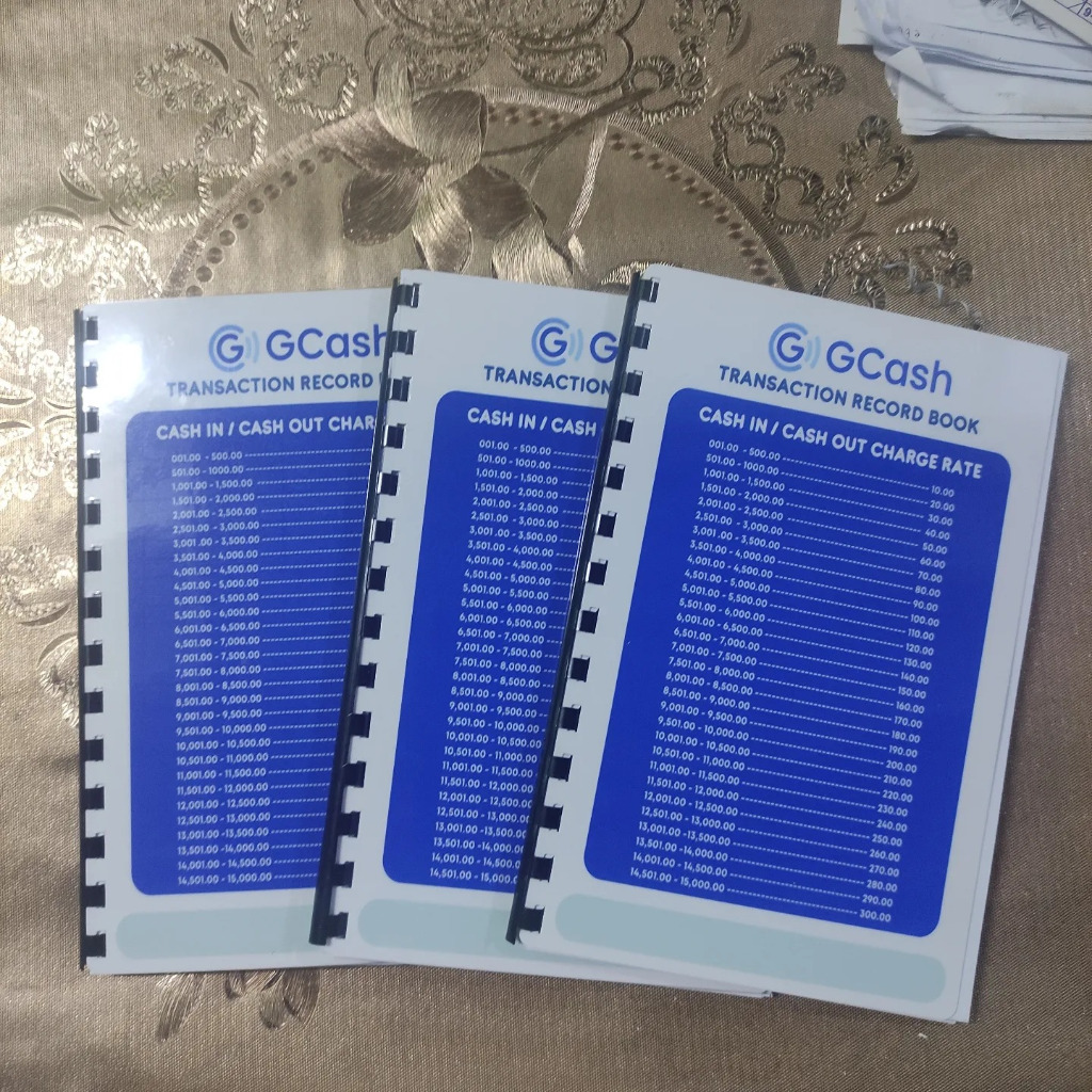 GCASH TRANSACTION BOOKLET | Shopee Malaysia