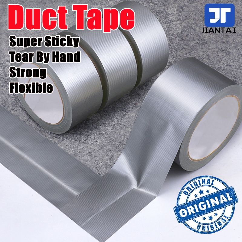Duct Tape Heavy Duty Waterproof Heavi Duti Duck Dock Gray Silver Tape ...