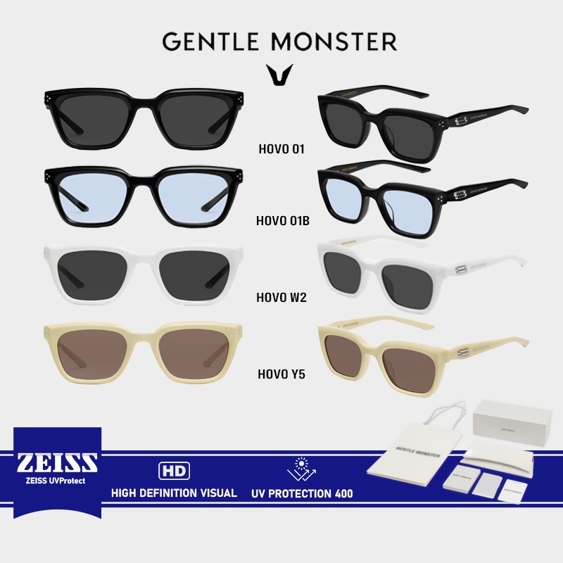 AUTHENTIC Gentle Monster ZEISS LENS HOVO 01 / W2 / 01B / Y5 Korean ...