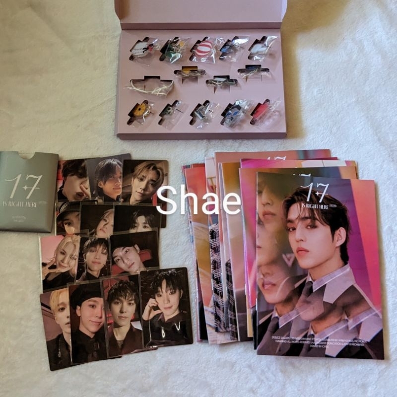 SEVENTEEN - BEST ALBUM [ 17 IS RIGHT HERE ] DELUXE VER. TINGI UNSEALED PHOTOCARDS PCS | Shopee ...