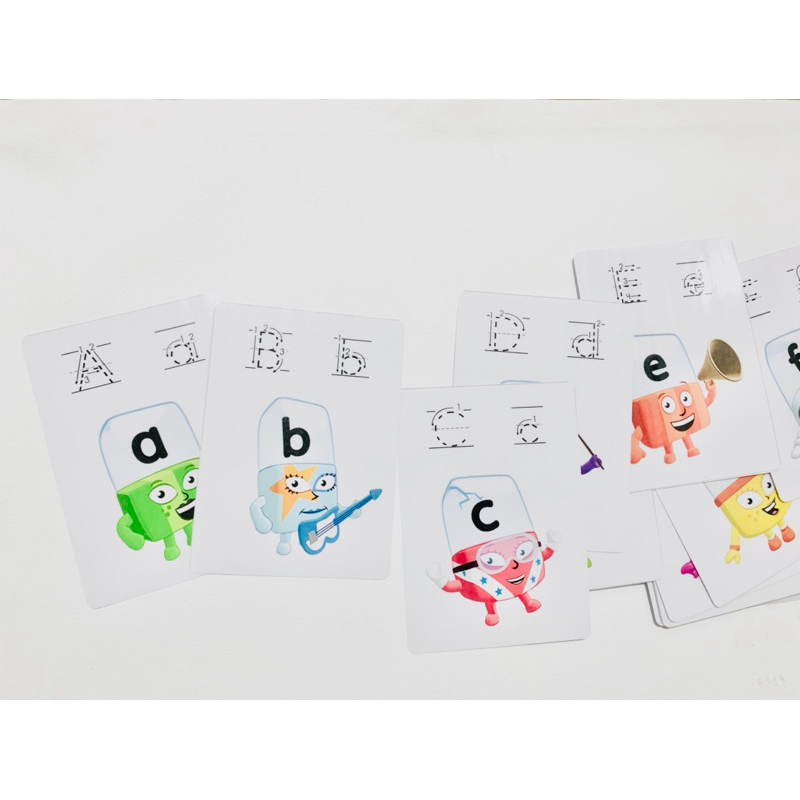 Alphablocks Letter Tracing Flaschards (Laminated) | Shopee Malaysia