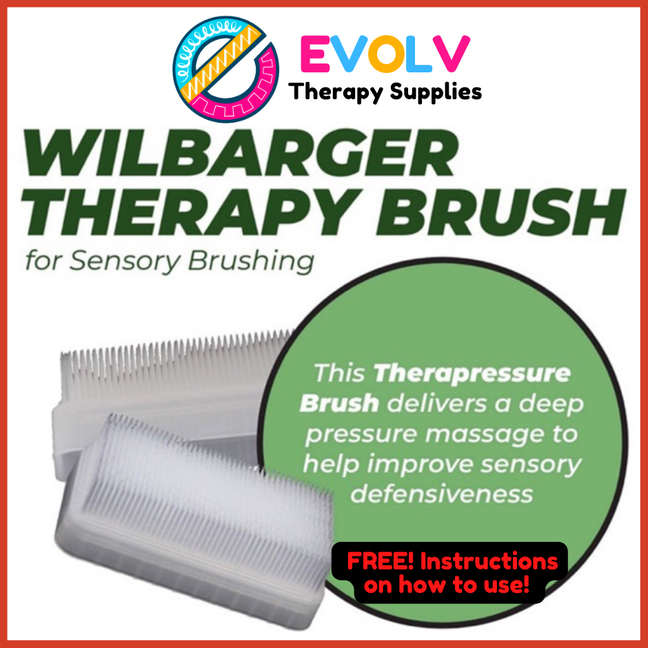 Sensory Wilbarger Brush / Therapy Brush for Autism kids (Square ...