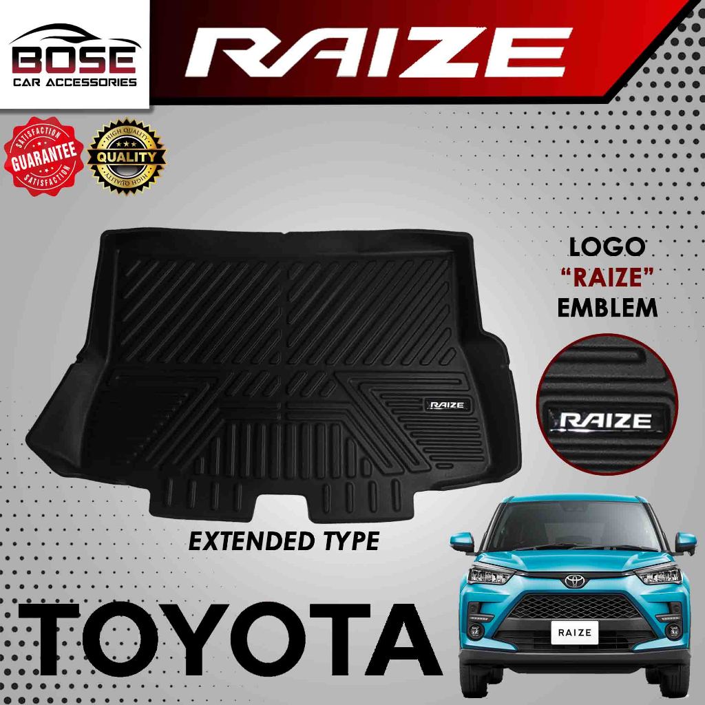 Trunk Tray for Toyota Raize 2022 Onwards Model OEM Cargo Liner Mat ...