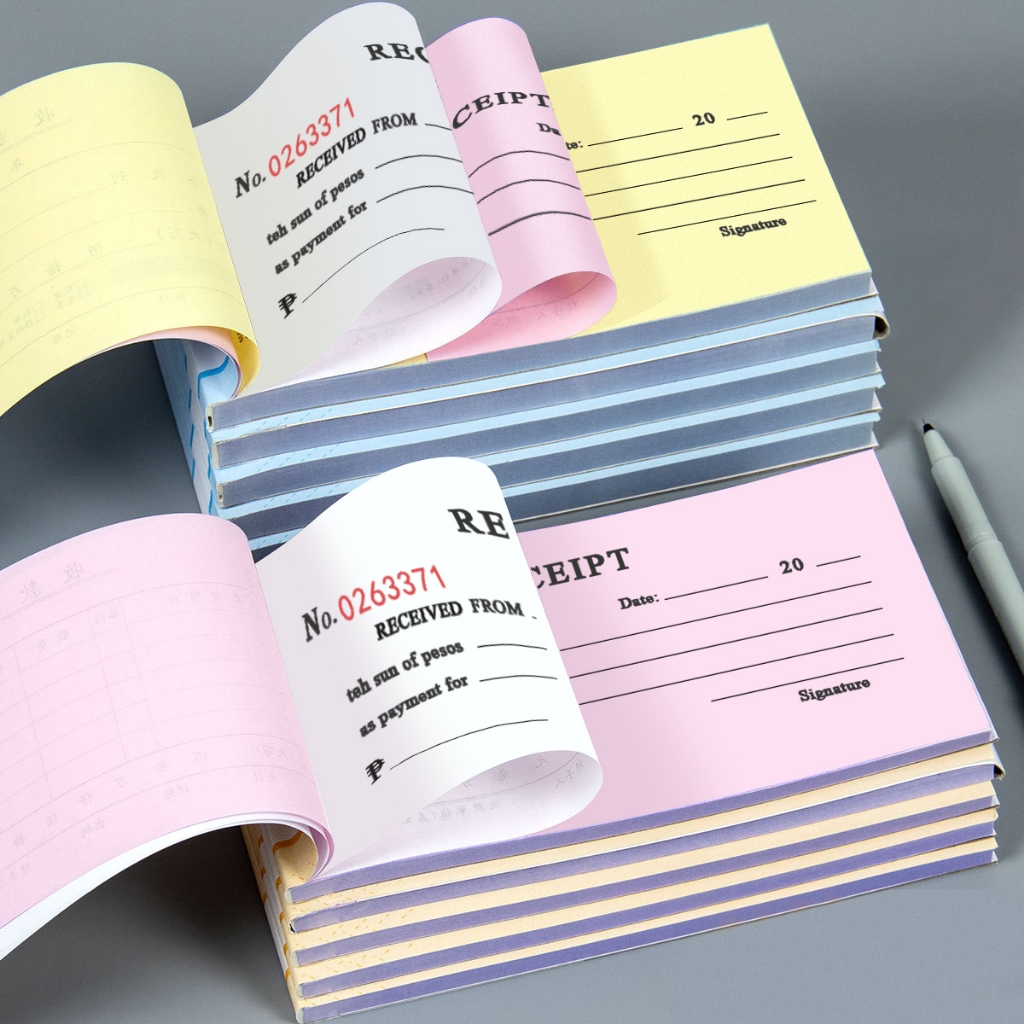 Carbonized Resibo receipt 2x25 pages high-quality commercial delivery ...