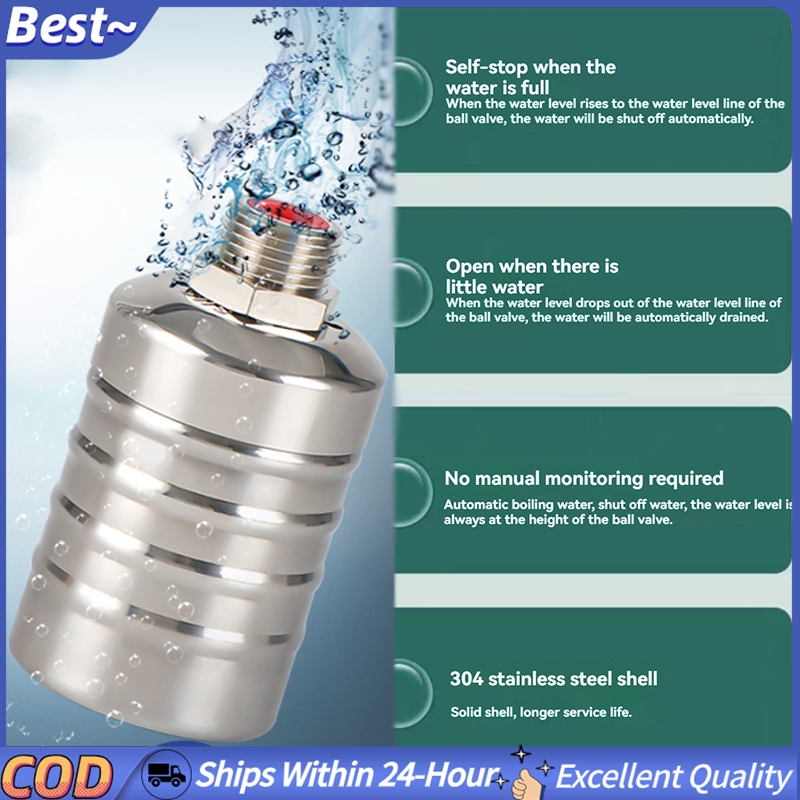 304 stainless steel float valve water tank automatic water level ...