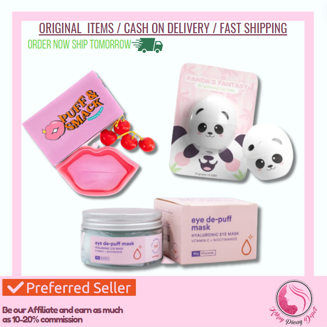 Puff and Bloom Eye De-puff Mask AUTHENTIC Eye Mask 50 sheets PIECES ...
