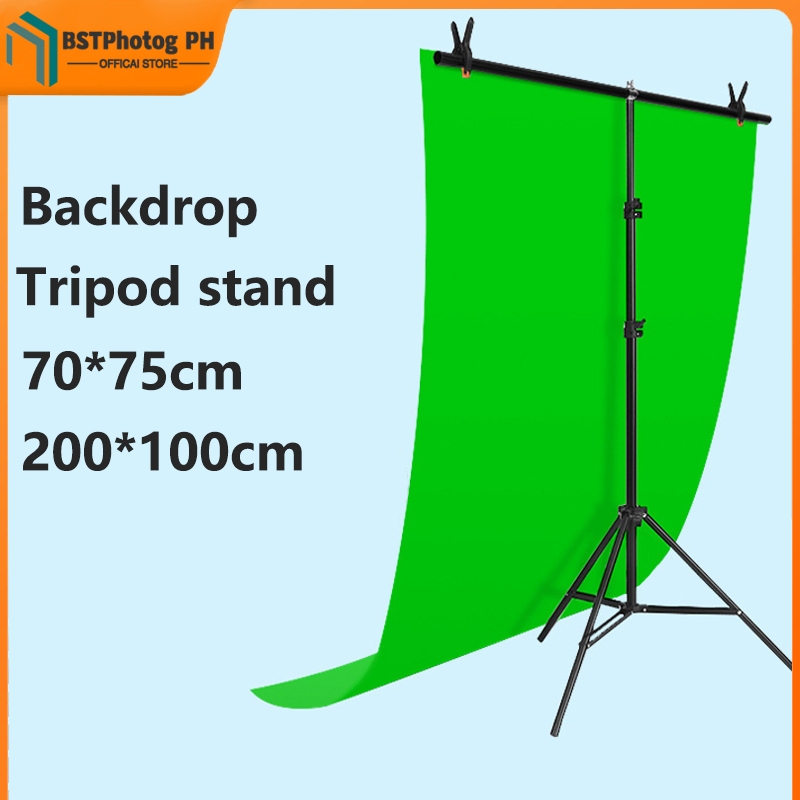 T Shape Backdrop Stand Size1m x 2 m/75cm*70cm Backgound photography ...