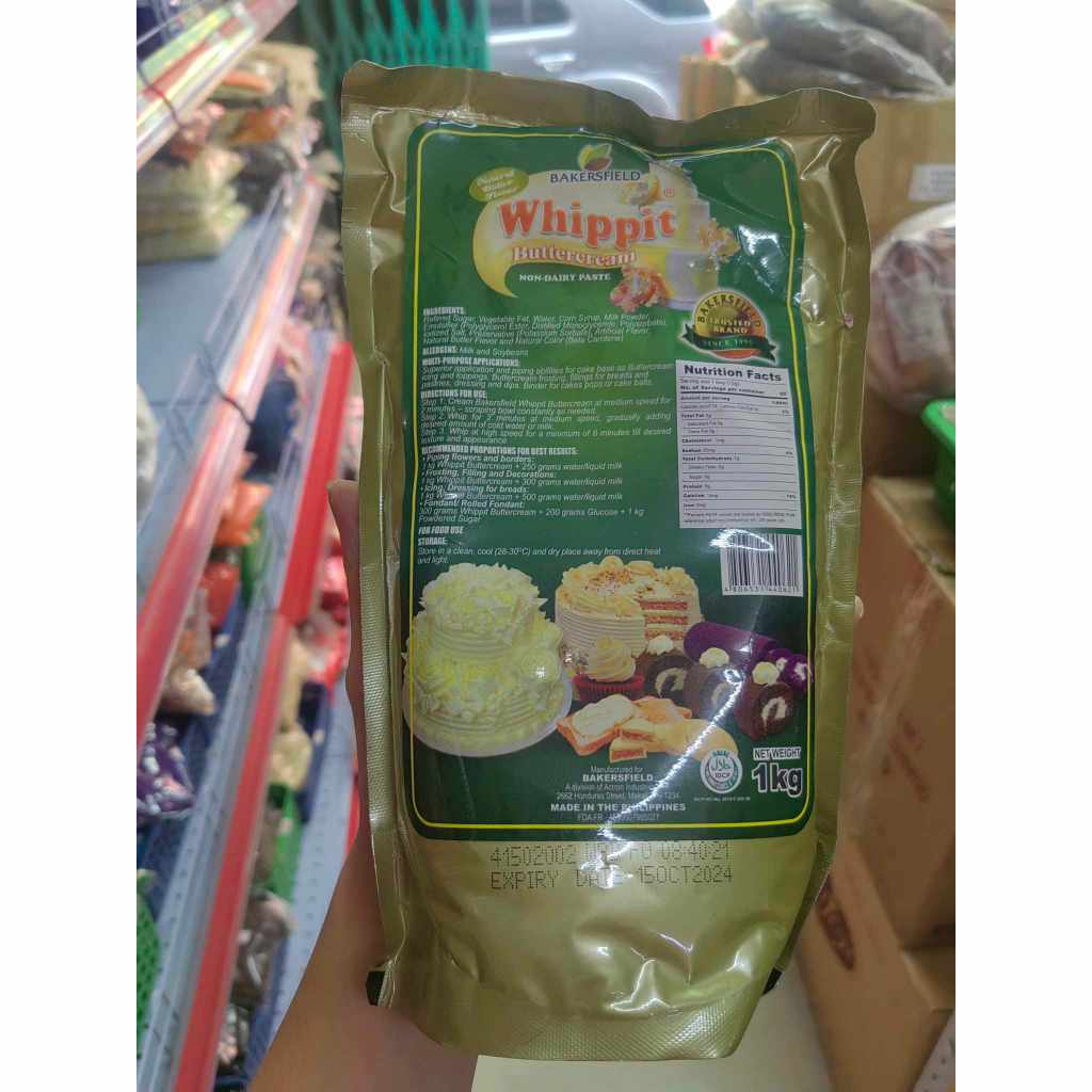 Whippit Butter Non-dairy Cream Paste 1KG | Shopee Malaysia