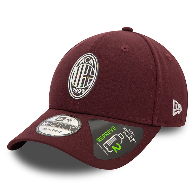 AC Milan Football Club Repreve Fleck Crest Dark Purple 9FORTY ...