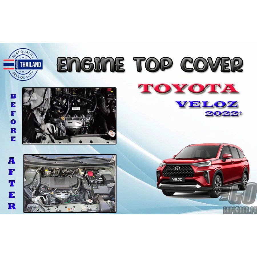 TOYOTA VELOZ ENGINE TOP COVER 2022-2024 / TOP ENGINE COVER FOR TOYOTA ...
