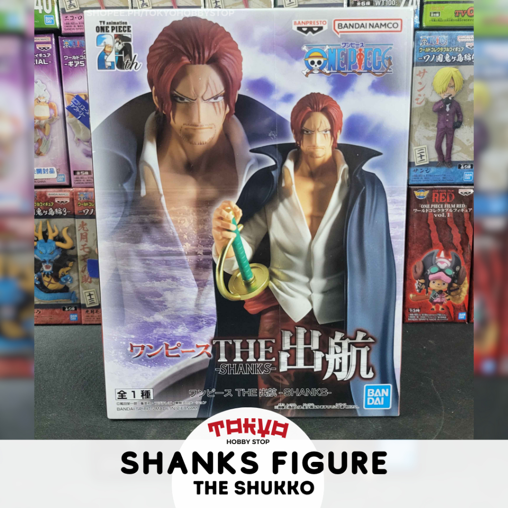 One Piece Figure The Shukko - Shanks | Shopee Malaysia