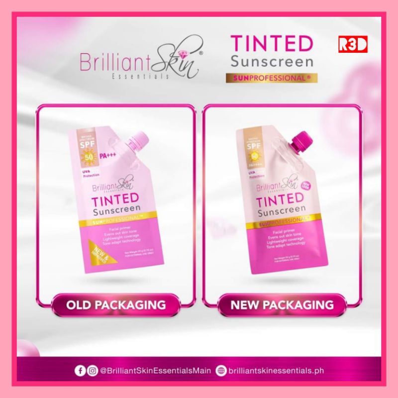 Brilliant Skin tinted sunscreen with spf 30 20 grams | Shopee Malaysia
