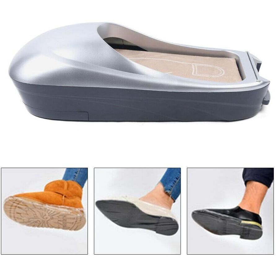 Portable Automatic Shoe Cover Machine Disposable Shoe Film Dispenser ...