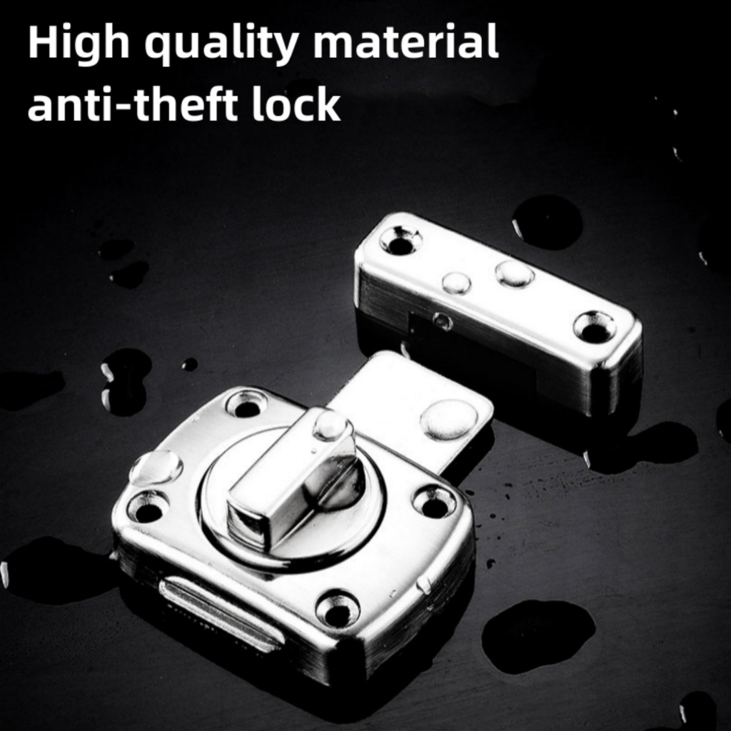 Plug-in anti-theft lock Rotary door latch Security rotary door lock Pet ...