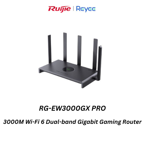 Wi-fi 6 Router RG-EW3000GX PRO 3000M Wi-Fi 6 Dual-band Gigabit Gaming ...